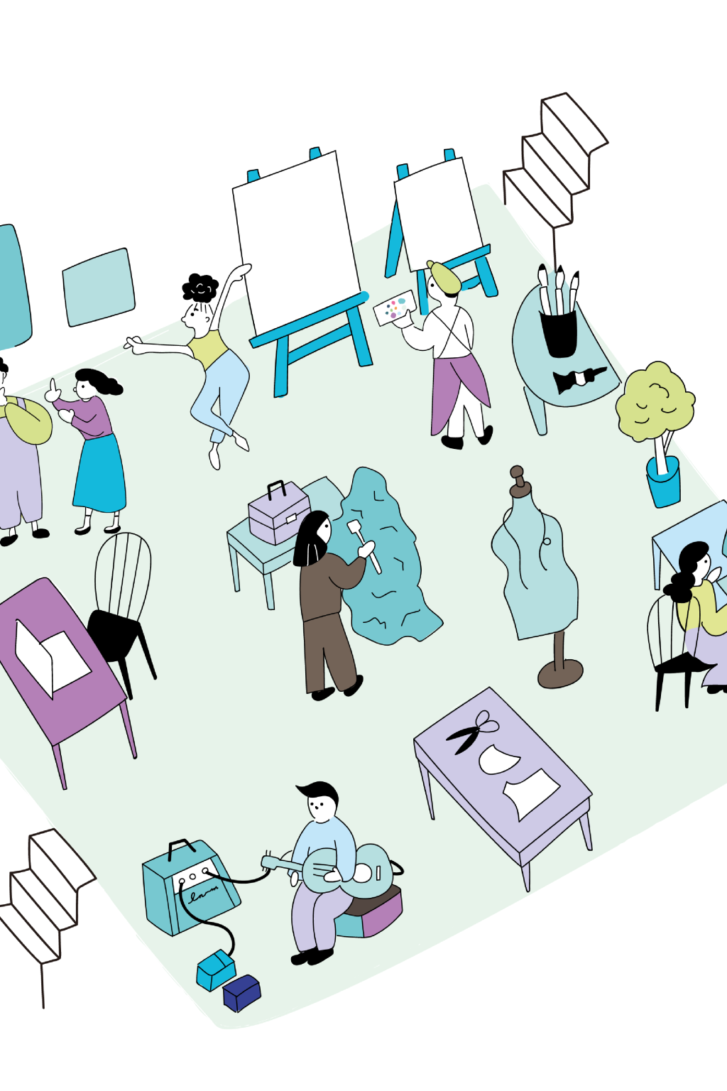 香川のライブ対応レンタルスペース｜広くて大人数OK「HAKOBUNE」